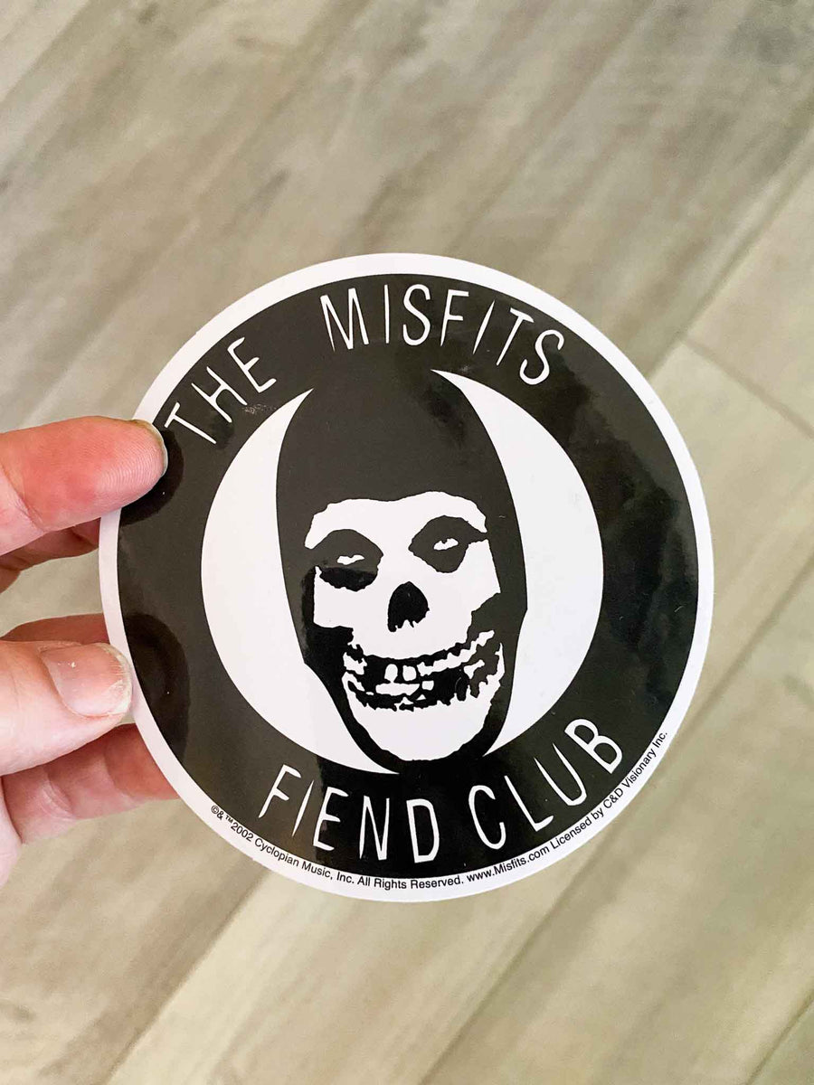 Misfits Fiend Club Sticker | Officially Licensed | Rock & Roll Jane