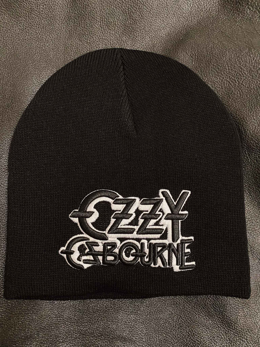 Ozzy Osbourne Black Beanie | Official Merch | Rock & Roll Jane